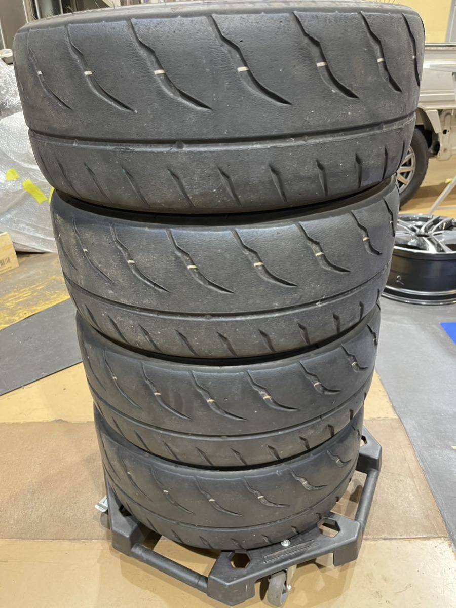 YOKOHAMA ADVAN RACING oni 4本15インチ7J +15 PCD114.3 195/5015 TOYO R888 ...