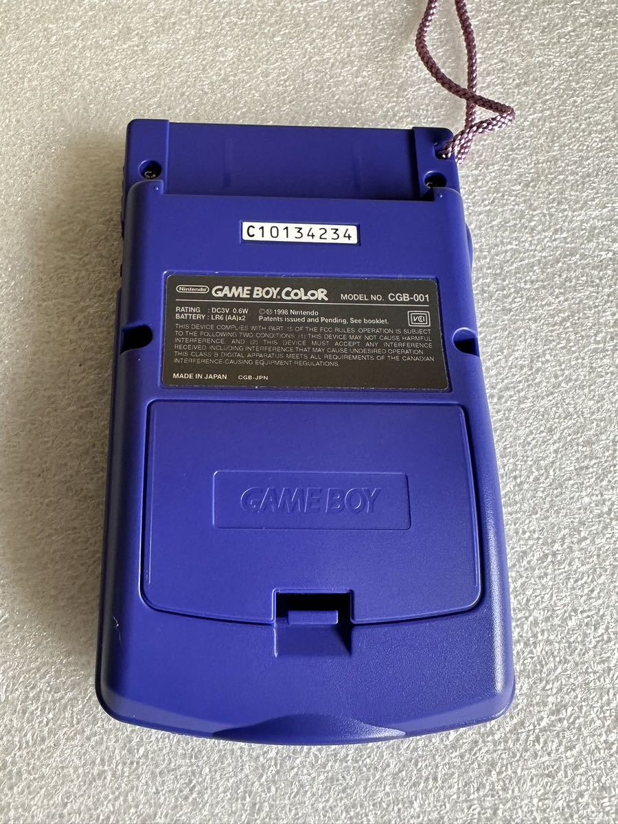 任天堂 ニンテンドー NINTENDO ゲームボーイカラー GAME BOY COLOR GBC 本体 CGB-001 /【Buyee】 Buyee - Japanese Proxy ...