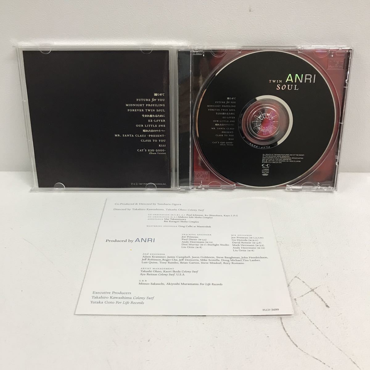 Y0313A2 杏里 ANRI★CD 4巻セット FOR LIFE 邦楽 / OPUS 21 ANRI / 16th Summer Breeze / ツイン・ソウル / CIRCUT of ...