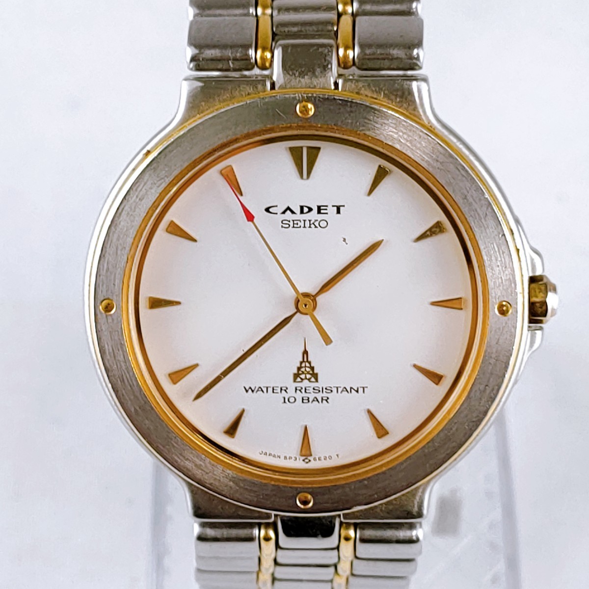 SEIKO セイコー CADET カデット 腕時計 アナログ 5P31-6C50 時計 ヴィンテージ 3針 白文字盤 アクセ アクセサリー ...