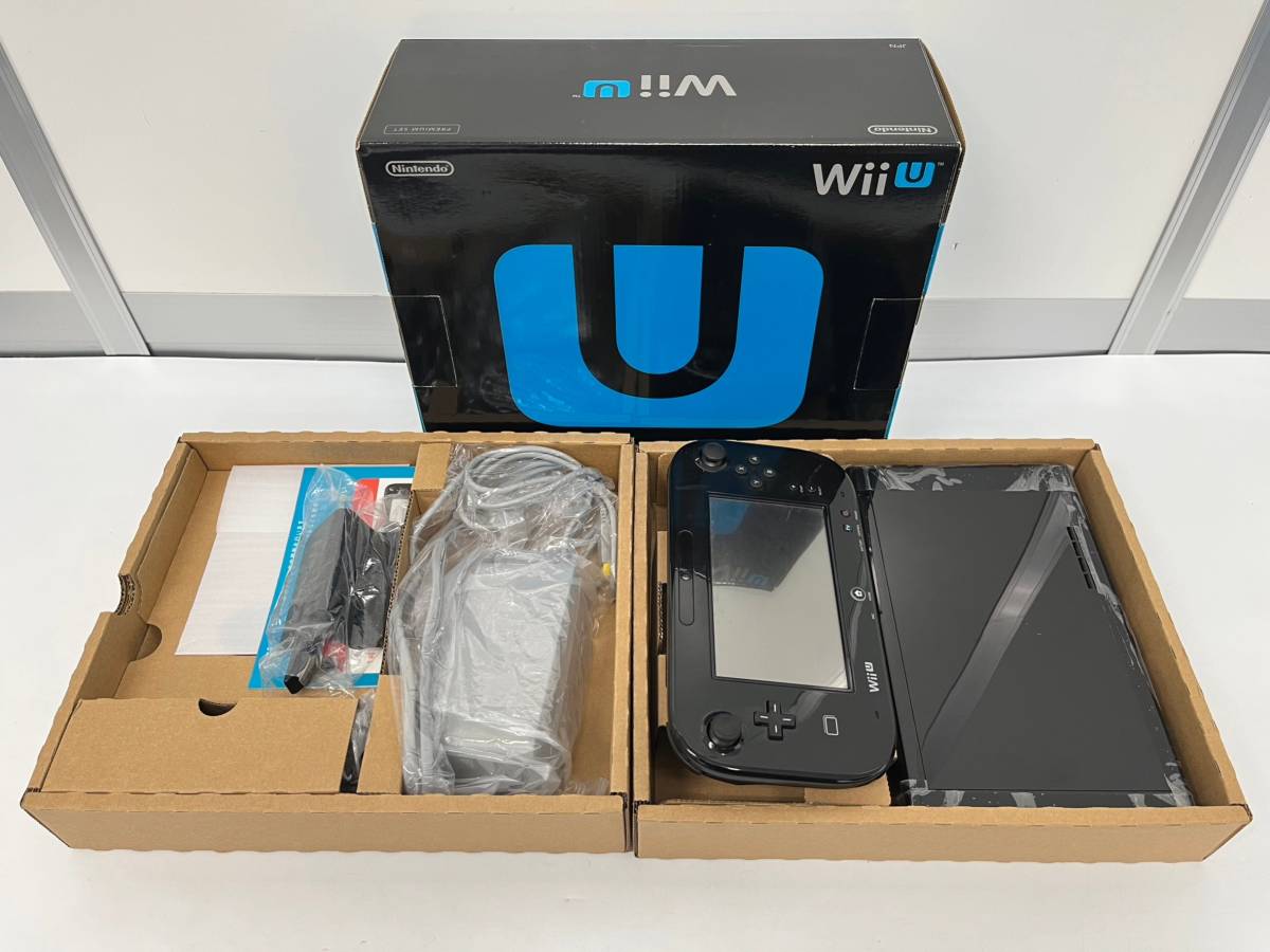 Nintendo WiiU Wii U 本体 32GB WUP-101 GamePad WUP-010 ブラック Nintendo 任天堂 箱付 D581 /【Buyee】 Buyee ...