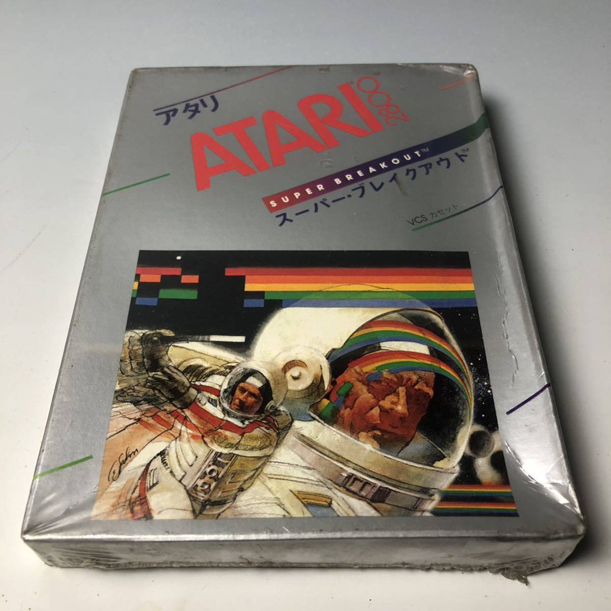 [ATARI2800]アタリ スーパー・ブレイクアウト VCSカセット 1981 Atari. Inc. MADE IN USA 当時物 ...