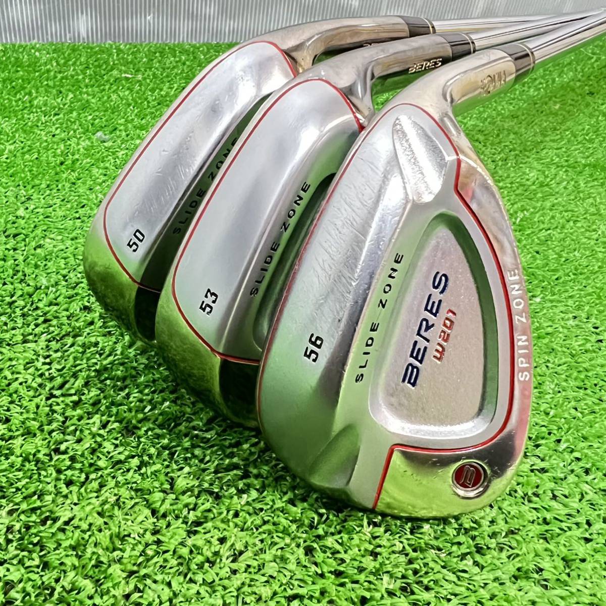 HONMA BERES ウェッジ 3本 50° 53° 56° W102 W201 中古美品 スチールシャフト 純正グリップ /【Buyee】