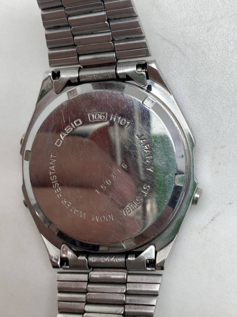 CASIO カシオ ALARM CHRONOGRAPH アラームクロノグラフ 106 H101 J-8 /【Buyee】 "Buyee" Japanese Proxy Service ...