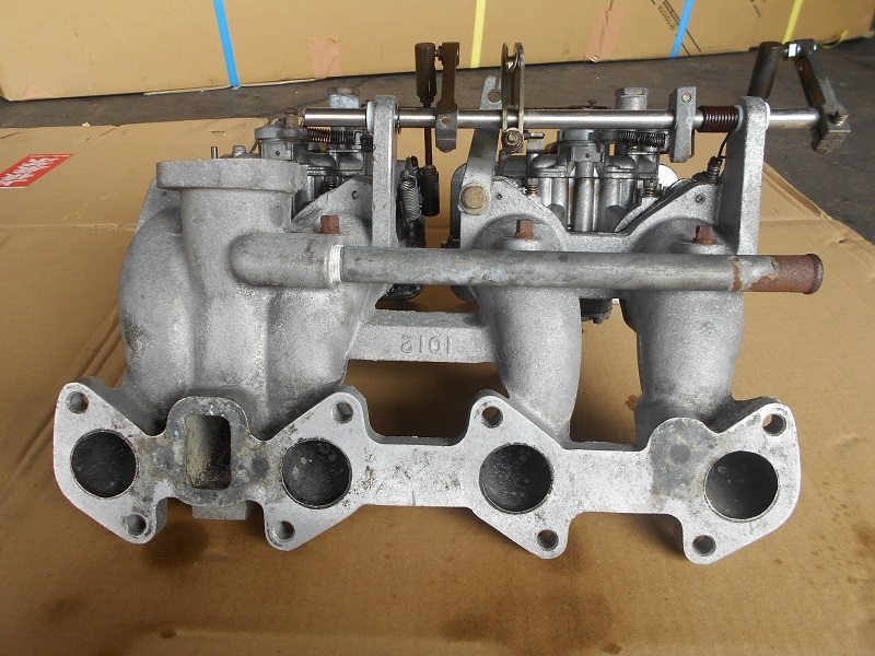 いすゞ ジェミニ ソレックス44 マニホールド セット PF50 PF60 G161Z G180 SOLEX WEBER OER ...