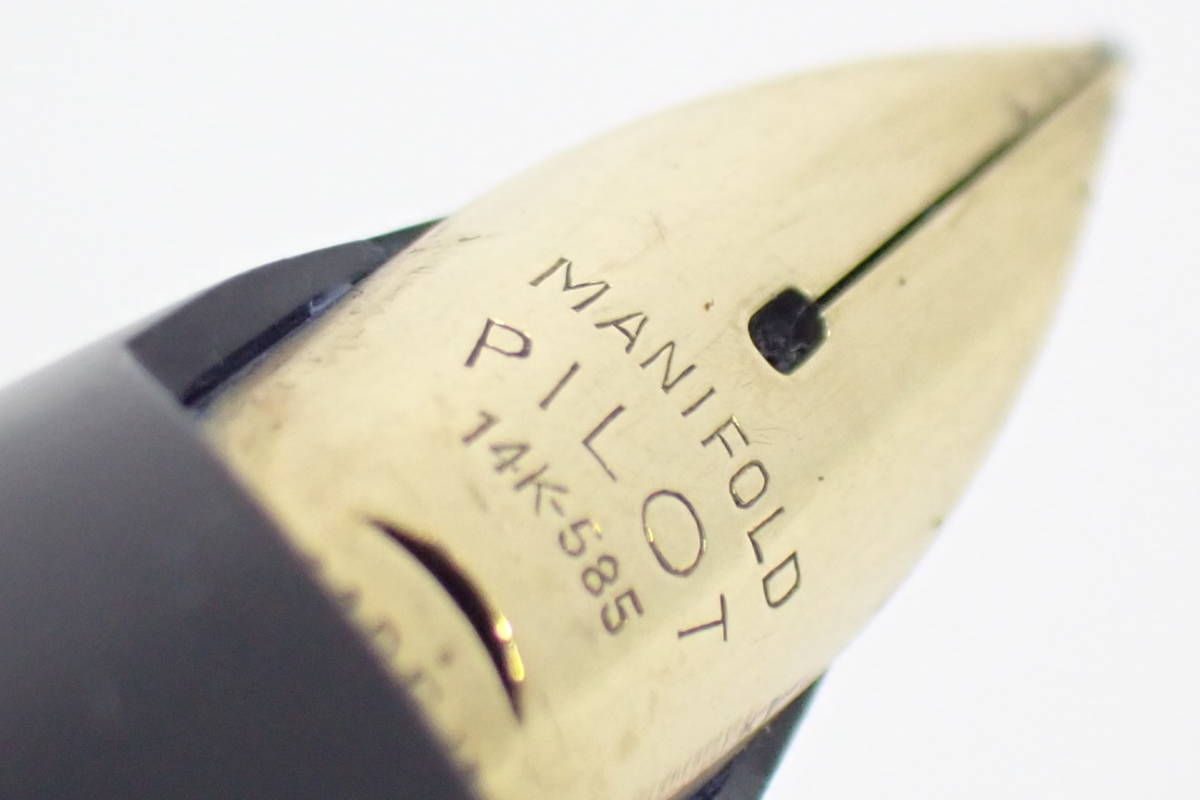 83044 PILOT パイロット 万年筆 ペン先 MANIFOLD マニフォールド 14K-585 14金 K14 筆記未確認 ビンテージ /【Buyee】 Buyee - Japanese ...