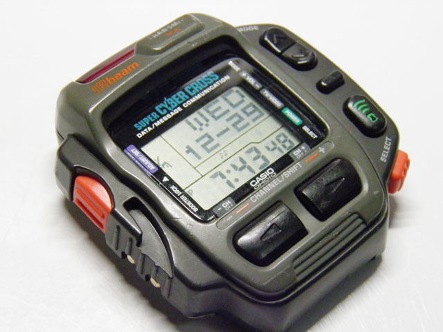G-SHOCK 買取のGRAVITY CYBER CROSS（サイバークロス) JG-200 カシオ（CASIO) スーパー光通信ウォッチ ...