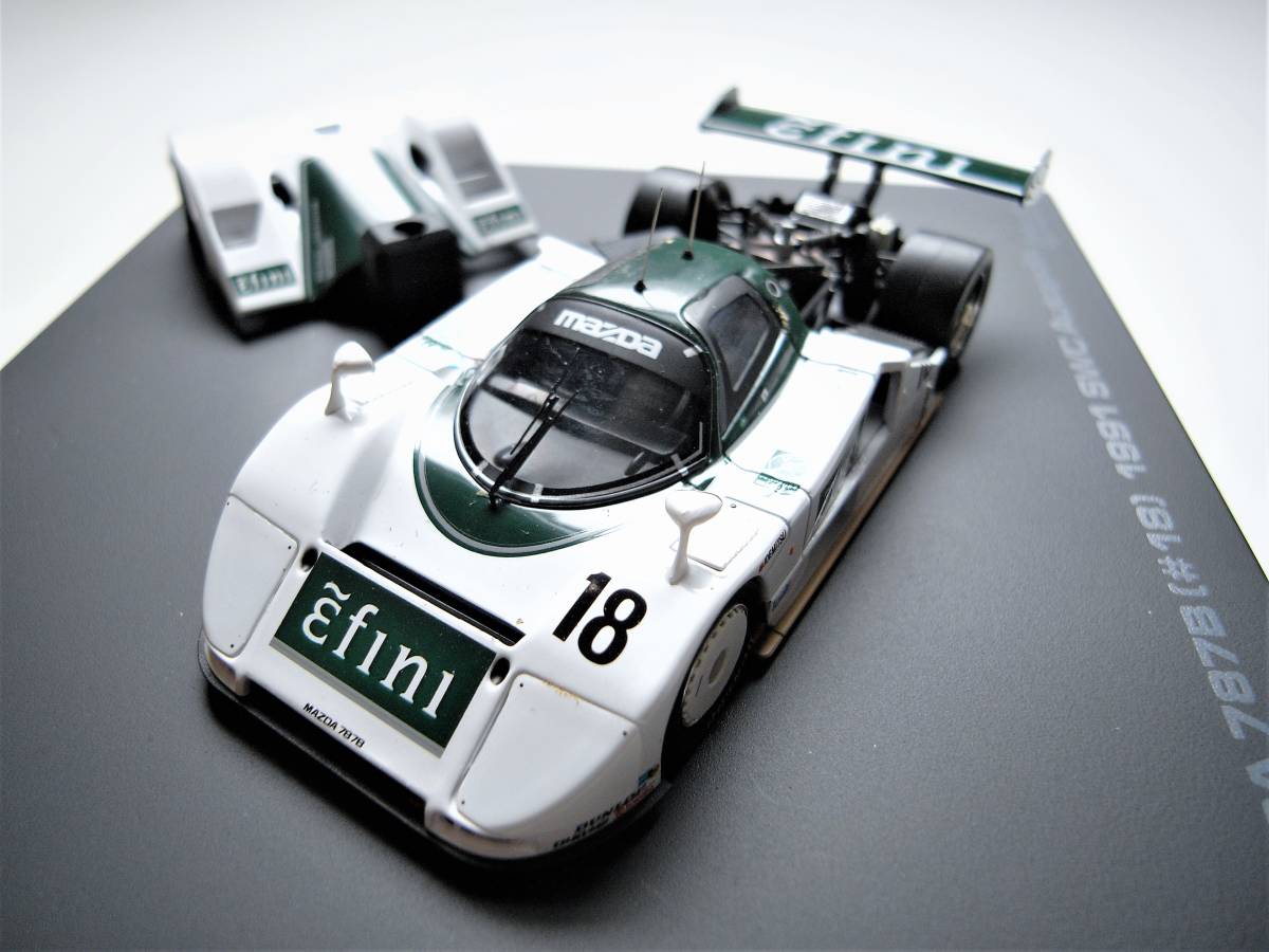 hpi racing 】1/43 Efini MAZDA 787B '91 SWC Autopolis #18 SWCオートポリス ...
