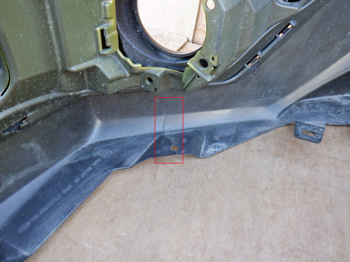 スバル GT3 GT7 GTE 後期 インプレッサ XV 純正フロントバンパー 57704FL030 57731FL750 バンパー フォグ ...