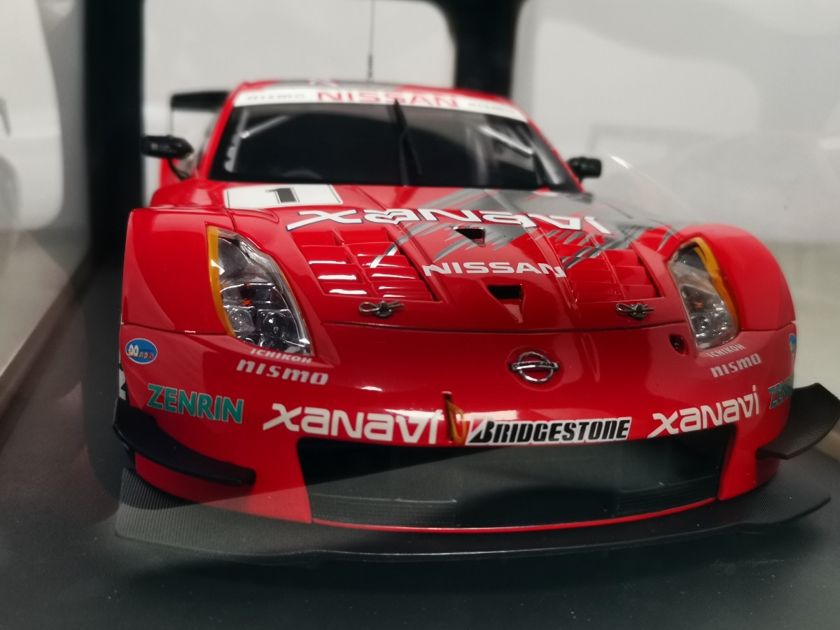 オートアート 日産 ザナヴィ ニスモ Z #1 2004 JGTC Champion Late Version（Round 7 鈴鹿）／AUTOart 1/18 NISSAN Xanavi ...
