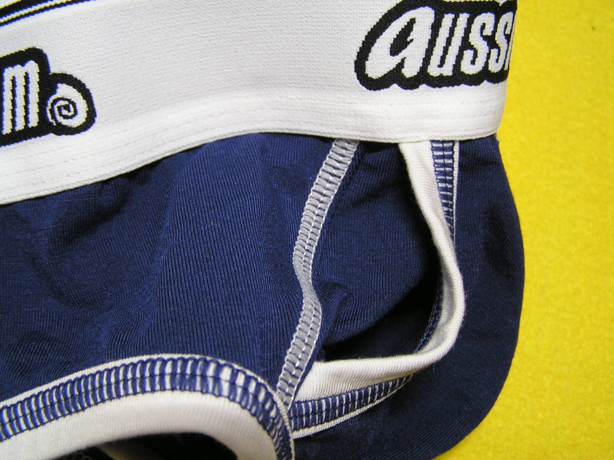 即決正規品新品 オージーバム Aussiebum Enlarge 2.0 Brief -紺S- ビキニブリーフ ネイビー 紺色 現品表記サイズ ...