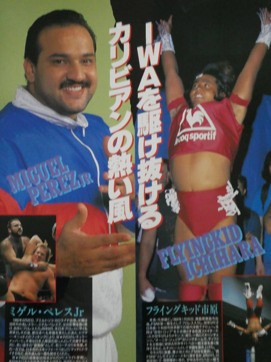 IWAジャパン・プロレス1994年NWA世界タッグリーグ戦・パンフレット テリー・ファンク、タイガー・ジェット・シン、グレート・カブキ、 /【Buyee】