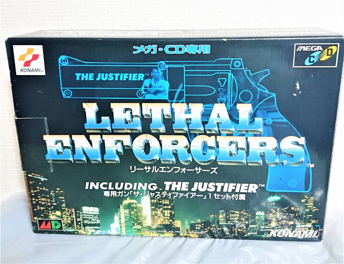1142 リーサルエンフォーサーズ LETHAL ENFORCERS MEGA-CD コナミ KONAMI /【Buyee】 Buyee ...