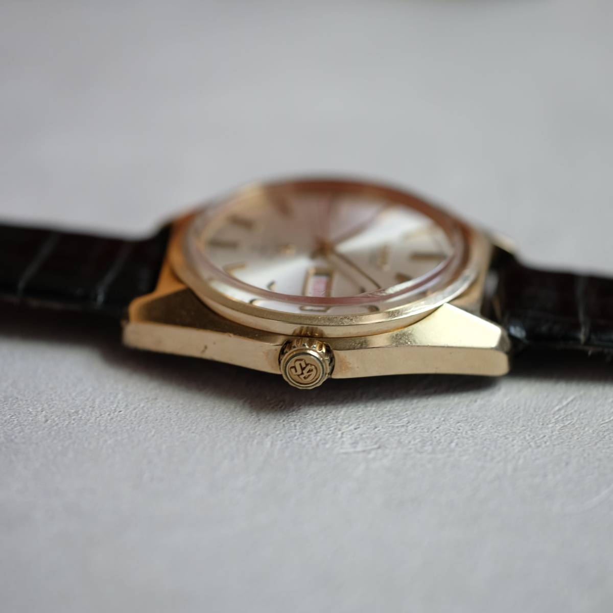 稼動品 GRAND SEIKO SPECIAL CAP GOLD 61GS グランドセイコー スペシャル 自動巻 キャップゴールド HI ...