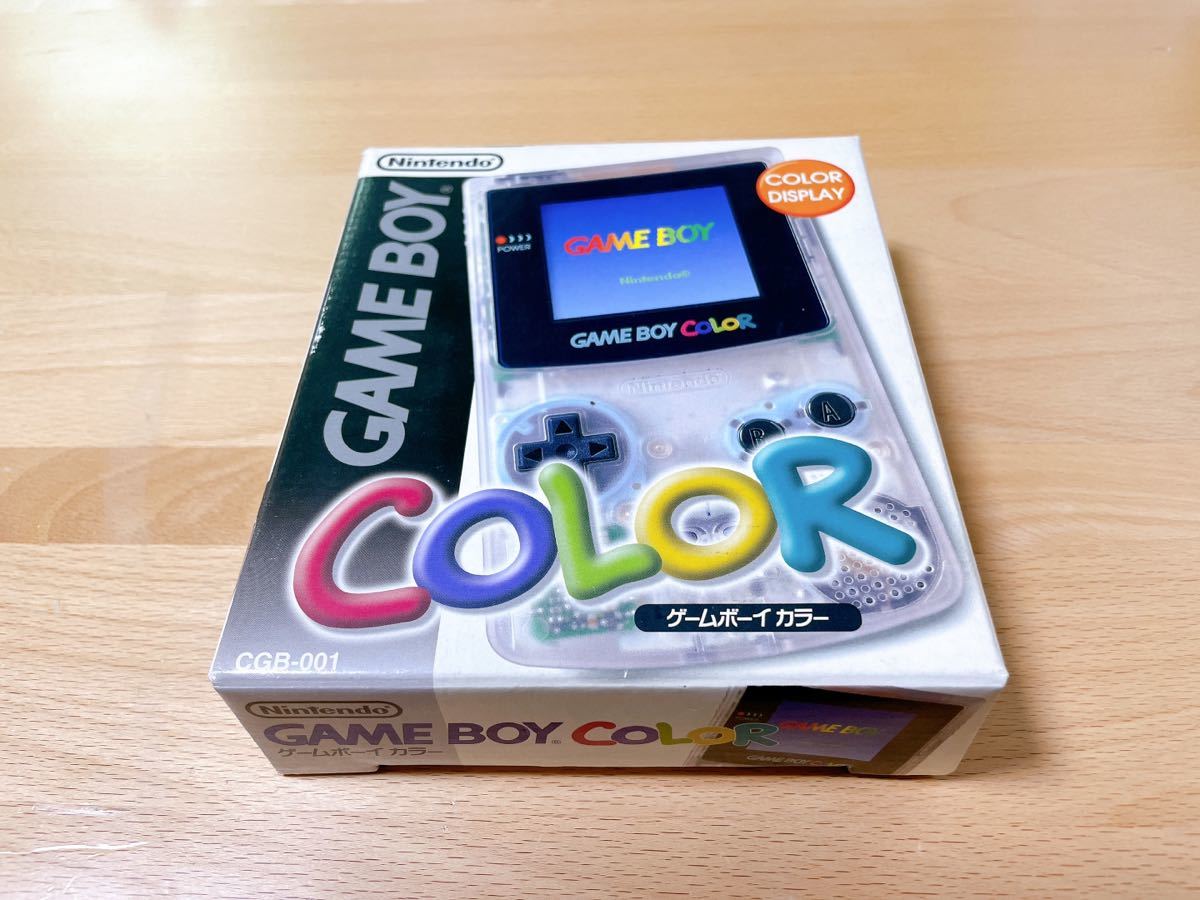 美品 GBC 本体 クリア 動作確認済み ゲームボーイカラー ゲームボーイ カラー 外箱 説明書 GAMEBOY COLOR Nintendo /【Buyee】 Buyee ...