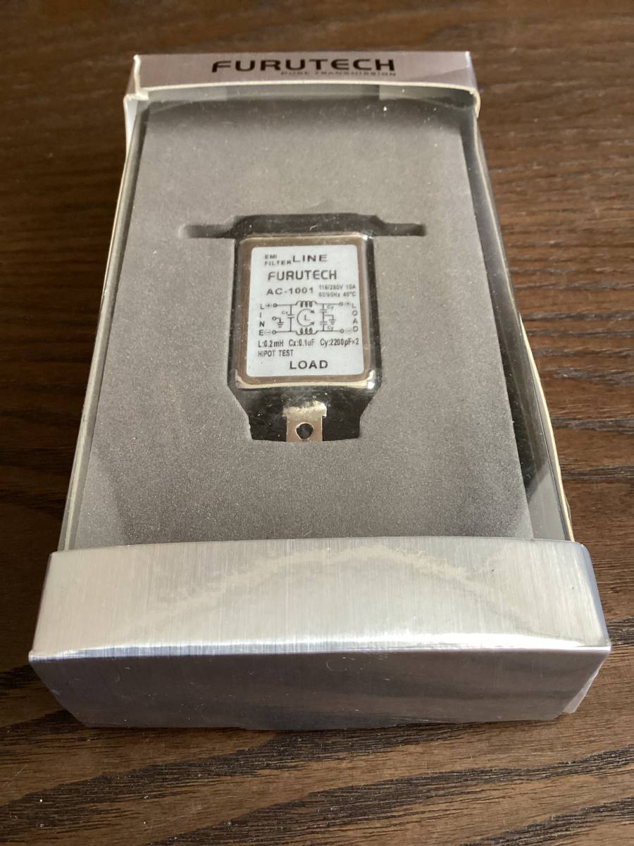 FURUTECH フルテック AC1001(R) IECインレット一体型ノイズフィルター /【Buyee】 Buyee - Japanese ...