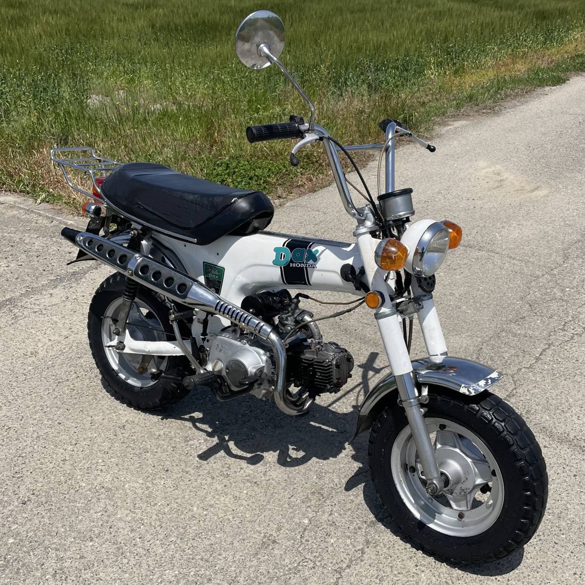 ホンダ DAX50 希少 実動 スズキヤマハカワサキ検)CB NS TZ KDX DT モンキー マグナ ゴリラ JAZZ ダックス ST AB DAX70 ST70 クラッチ付き ...