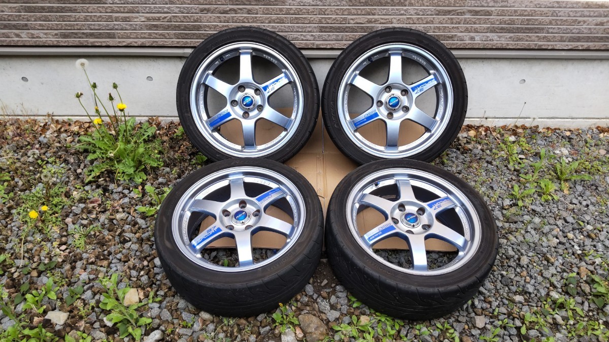 RAYS レイズ VOLK ボルク 37ESPCORT 7J 114.3 +50 スイフトスポーツ ZC31 ZC32 ZC33 CR-Z ...