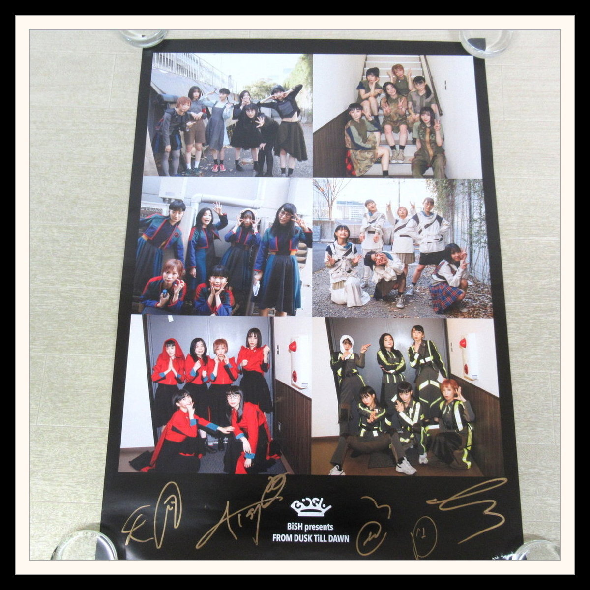 BiSH メンバー全員 直筆サイン入り★ポスター FROM DUSK TiLL DAWN ビッシュ B2ポスター【N4【R2023-05-09-316 /【Buyee】 Buyee ...