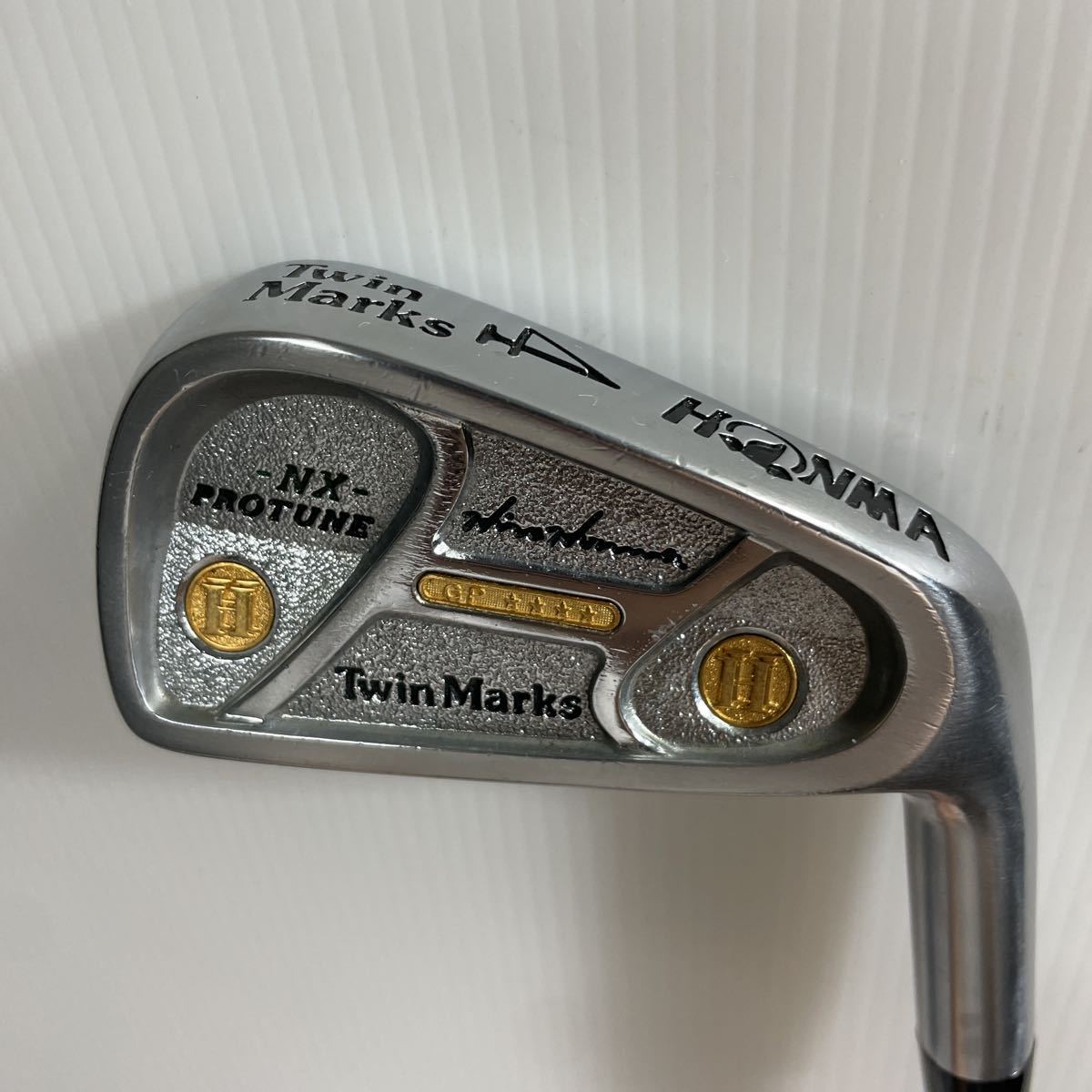 4星 単品4番アイアン HONMA TWIN MARKS NX-PROTUNE NEW SUPER LIGHT CARBON ★★★★ R1 ...