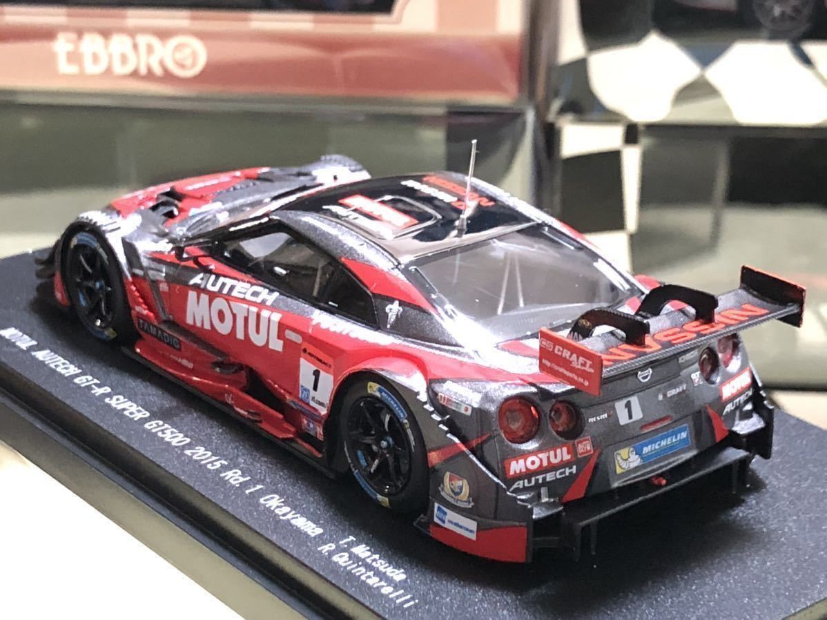 EBBRO エブロ 1/43 MOTUL AUTECH GT-R Super GT500 2015 Rd, 1 Okayama # 1 /【Buyee】 Buyee - Japanese ...