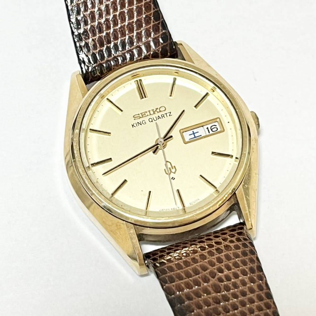 649 SEIKO KING QUARTZ セイコー キング／4823-8000 メンズ腕時計 /【Buyee】 Buyee ...