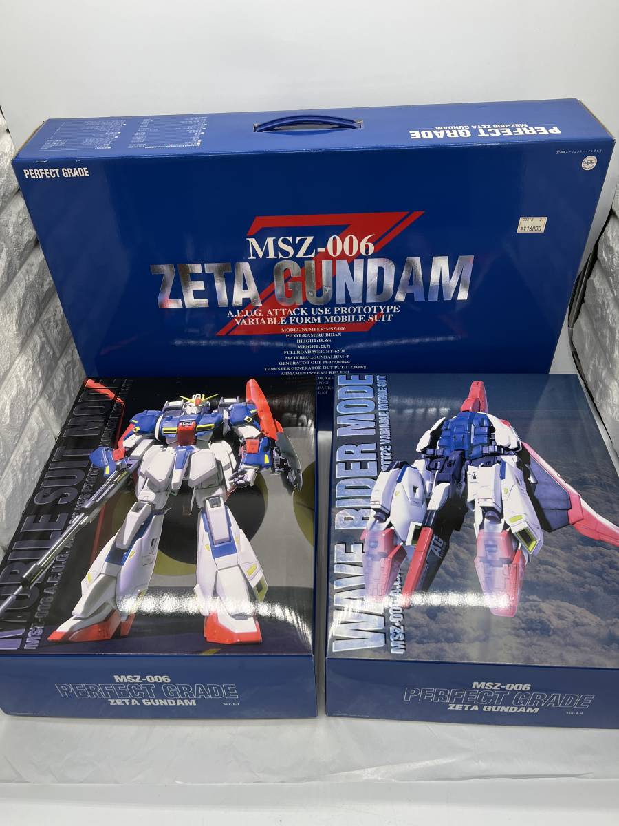プラモデル 未組立 ZETA GUNDAM MSZ006 PERFECT GRADE ゼータガンダム バンダイ /【Buyee】 Buyee ...