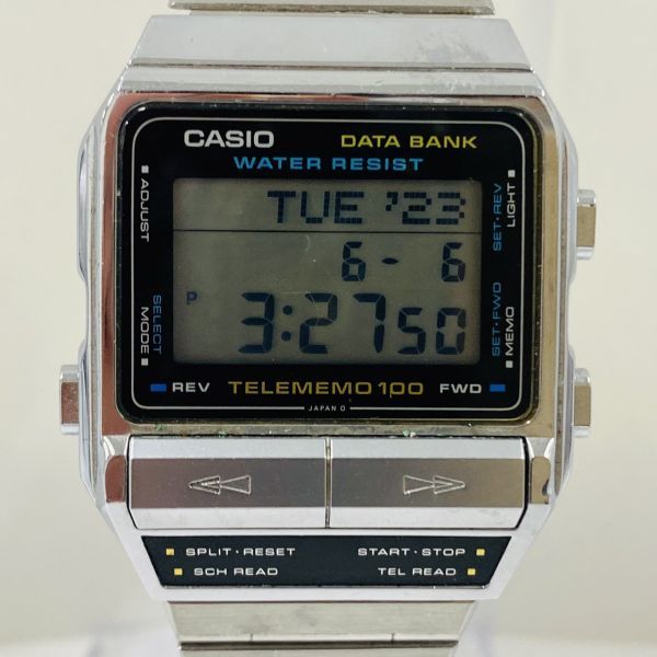 S207-H5-1625 CASIO カシオ 腕時計 デジタル腕時計 DBX-110 デジタル DATABANK データバンク 稼働 メンズ腕 ...