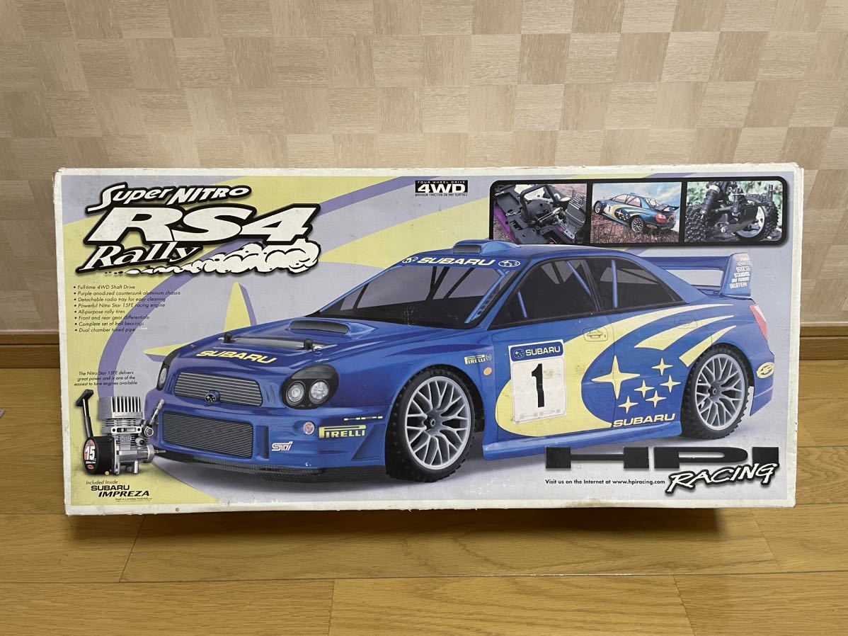HPI SUPER NITRO RS4 RALLY スーパーナイトロ RS4 ラリー 組立途中品欠品なし 京商 スーパーテン FW-03 FW ...