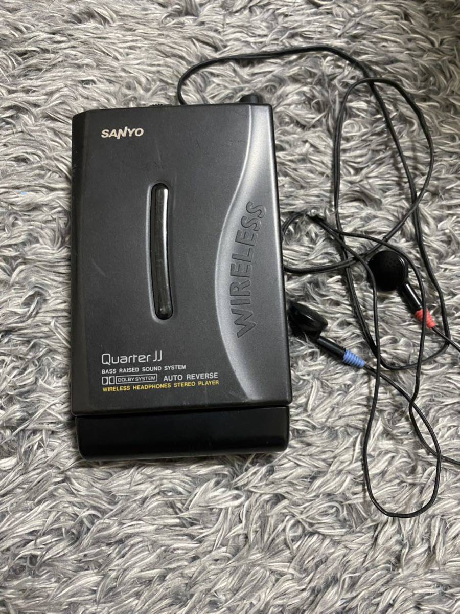 SANYO サンヨー QUARTER JJ カセットプレーヤー JJ-W6 /【Buyee】 Buyee - Japanese Proxy Service | Buy from Japan!