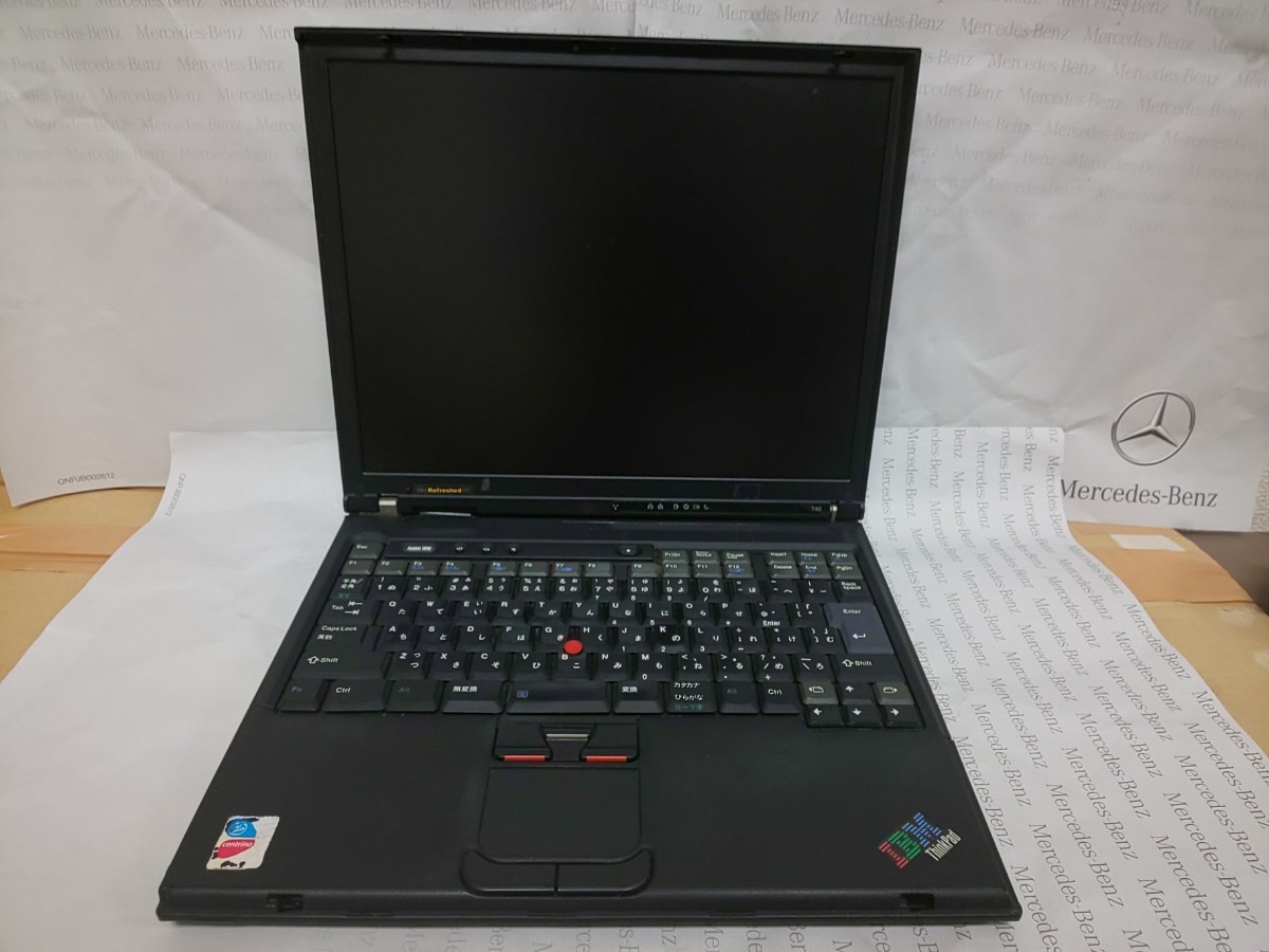 [ジャンク] IBM thinkpad T42① 電源入りませんでした。 /【Buyee】 Buyee - Japanese Proxy ...