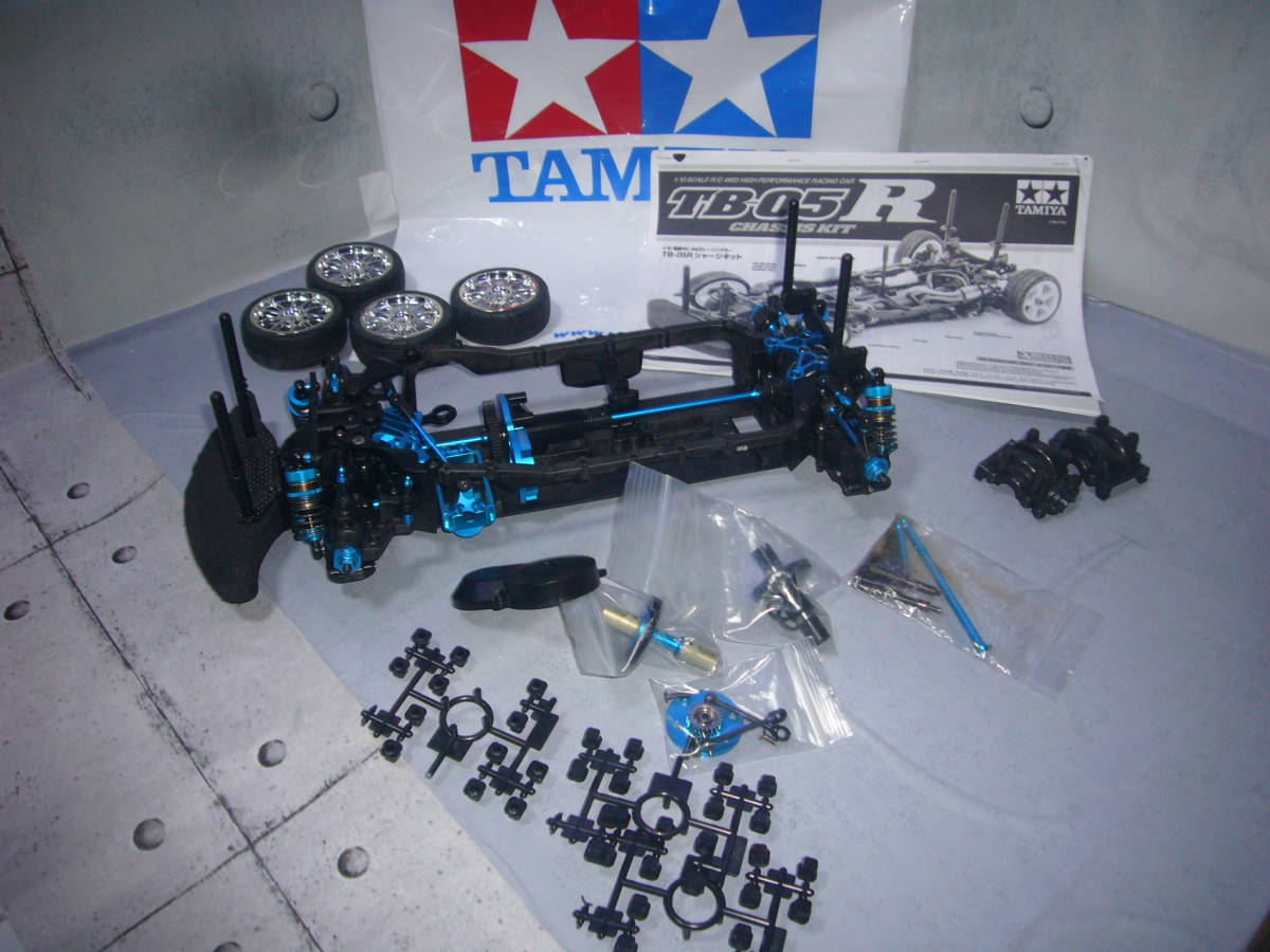 タミヤ 1/10RC TB-05R シャーシキット 中古品 オプション、スペアパーツ、タイヤ付属 TB-05 アルミロワバルクヘッド付き /【Buyee】 Buyee - Japanese ...