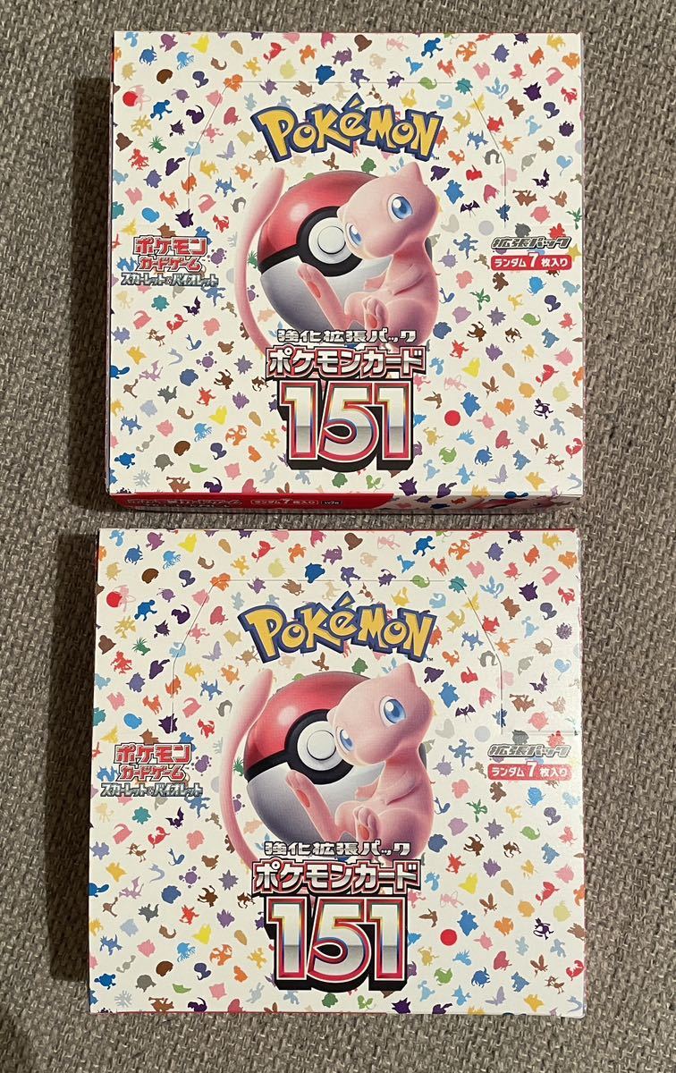 2BOX【送料無料】ポケモンカード 151 2BOXセット シュリンクなし 新品未開封 ポケモンセンター購入品 /【Buyee】 Buyee - Japanese Proxy Service ...