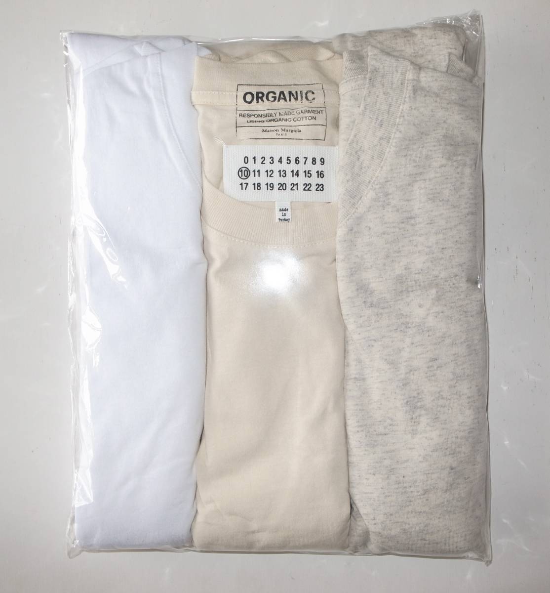 maison margiela マルジェラ 3パック Tシャツ white sizeM 22SS 3枚セット /【Buyee】 Buyee - Japanese Proxy Service ...