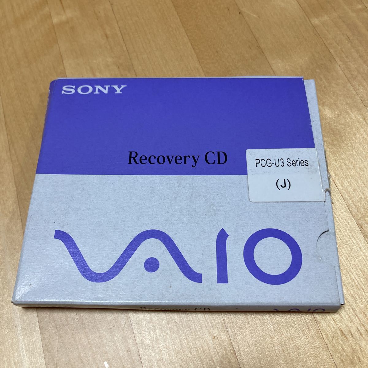 23-0143X SONY vaio U PCG-U3 リカバリーディスク Recovery CD 4枚 /【Buyee】 Buyee ...