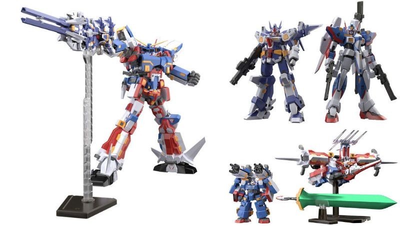 SMP [SHOKUGAN MODELING PROJECT] スーパーロボット大戦OG SRX R-1 R-GUN R-2パワード R-3パワード 天下無敵のオプションパーツセット /【Buyee】