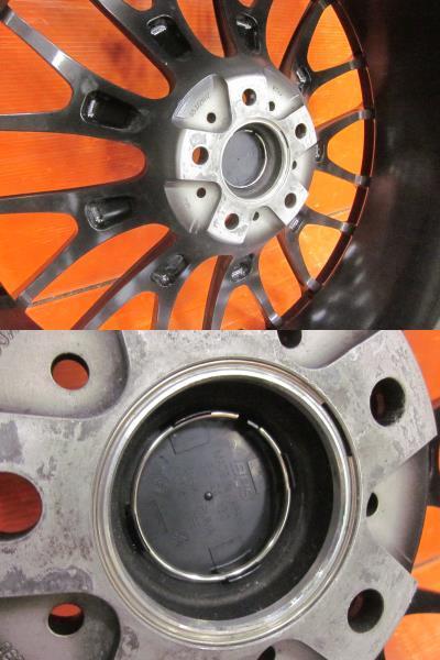 Y2】BBS RN RN103/RN104 鍛造 20インチ 8.5J +30/9.5J +40 PCD120 5H PFS φ72.5mm 中古品 4本set ホイールのみ グロスブラック ...