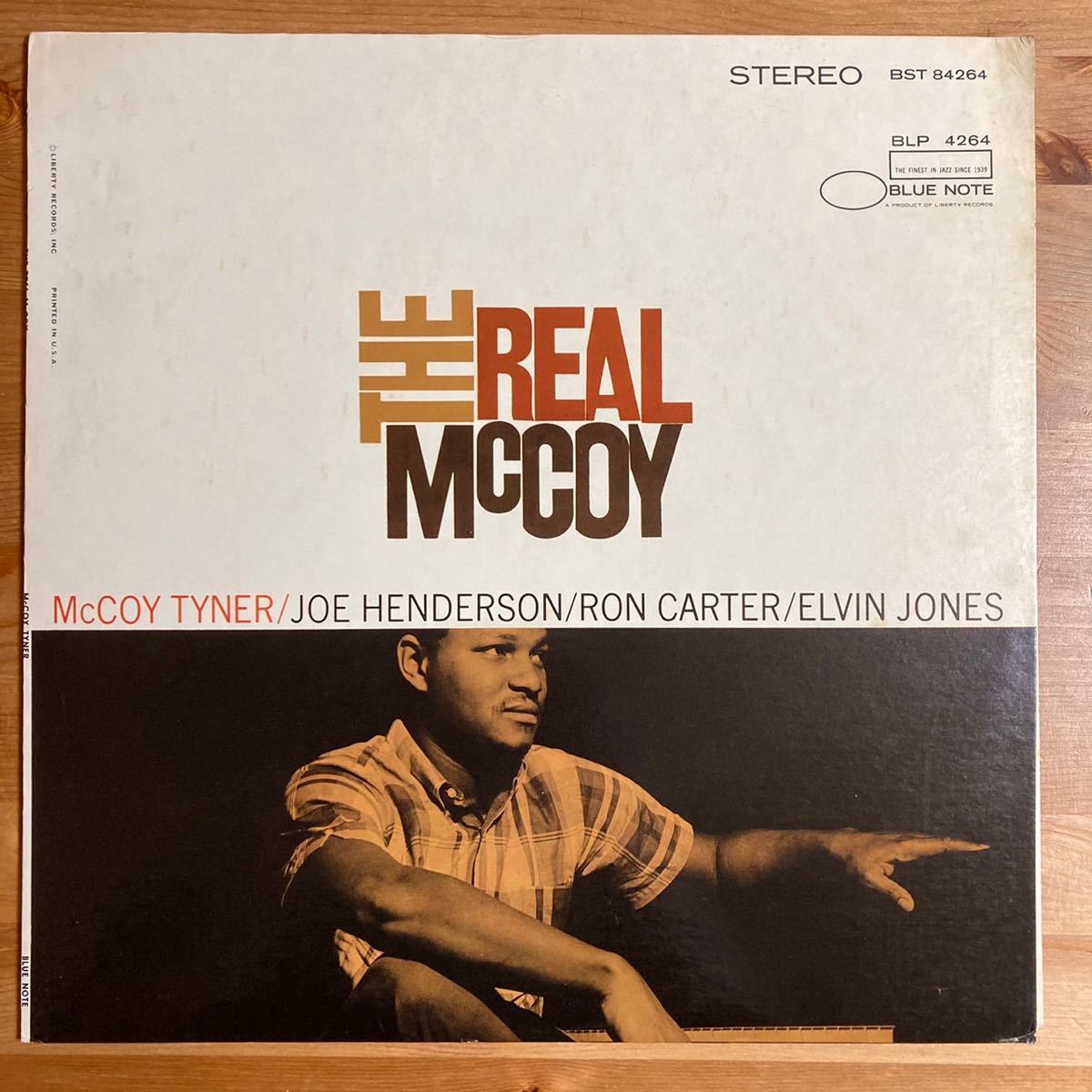 THE REAL McCOY McCoy Tyner Elvin Jones Joe Henderson BLUE NOTE US盤 LP リアル・マッコイ マッコイ・タイナー /【Buyee ...