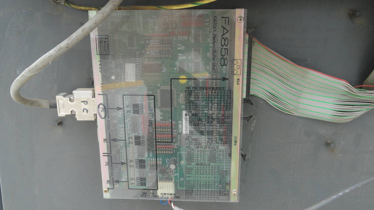 ファシット FACIT ADDO N1120-3 FA858 データリンカー DNC運転 NCフライス FANUC等に NCデータ入力・転送装置 /【Buyee】 Buyee ...