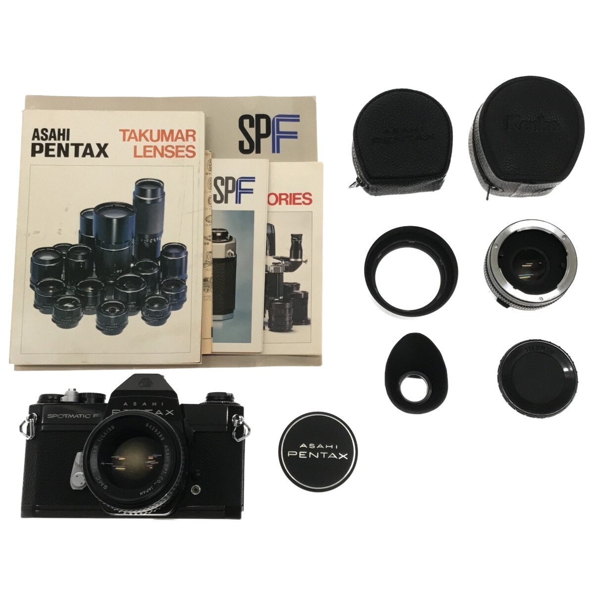 PENTAX SPOTMATIC F SPF SMC TAKUMAR F1.4 50mm ペンタックス スポットマチックF MF一眼 標準単 ...