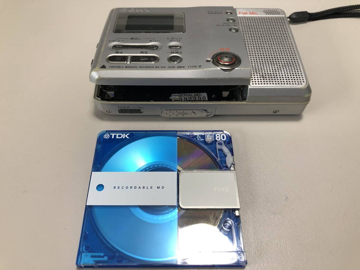 SONY ポータブルミニディスクレコーダー MZ-B10 /【Buyee】