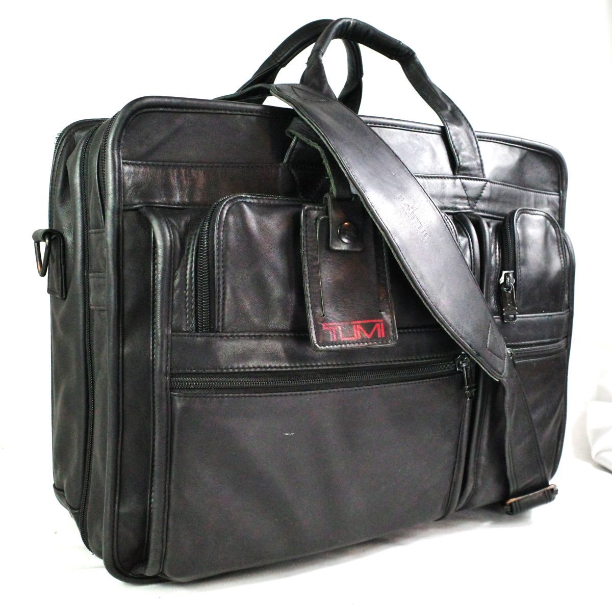 TUMI・トゥミ 9621D3 ナパレザー・ラージ・EXP・SAFE CASE・PCブリーフ 特大サイズ 930340 /【Buyee ...