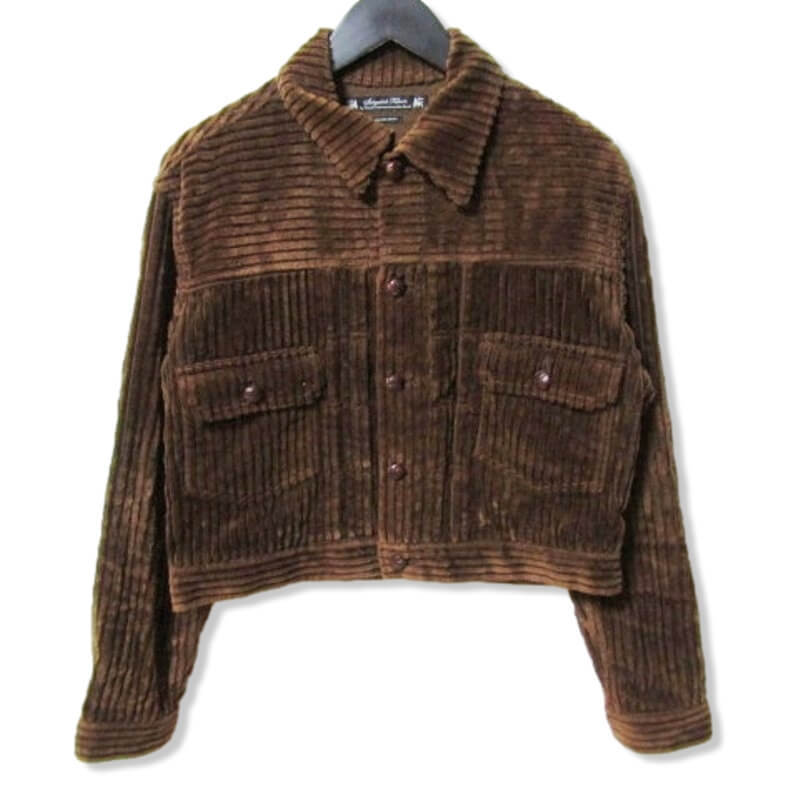 Sasquatchfabrix. サスクワッチファブリックス コーデュロイジャケット 17AW-JKL-007 SHORT LENGTH CORDUROY JKT ブラウン 茶 M ...