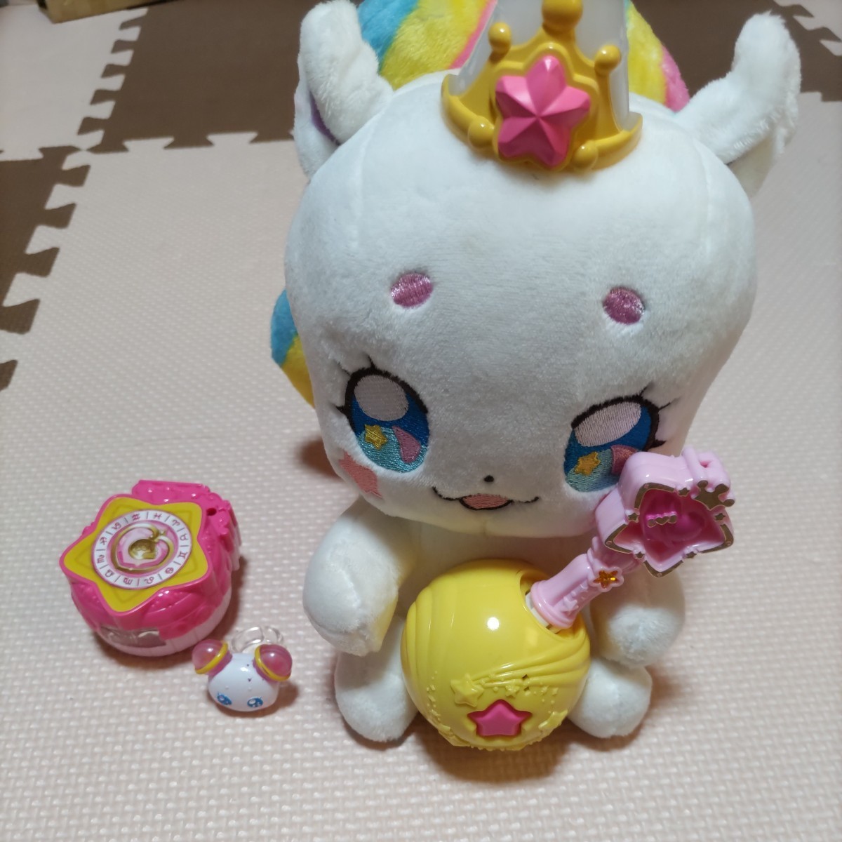 中古 スタートゥインクルプリキュア スターカラーペン ペンダント ぬいぐるみ フアぬいぐるみポーチ おまとめ 大量（追加商品あり ...