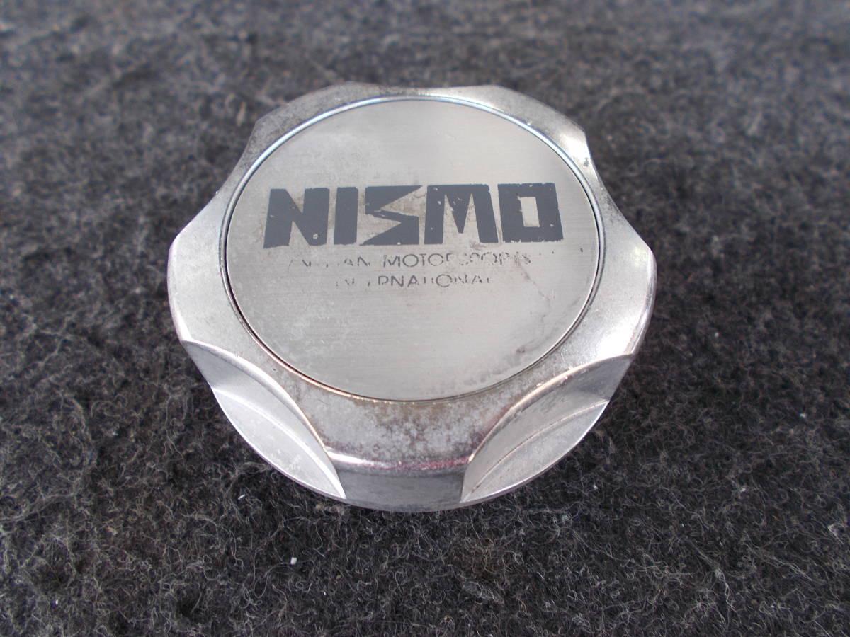 NISMO ニスモ オイルフィラーキャップ 旧ロゴ 旧モデル ネジ式 スカイラインGT-R R32/R33/R34/BNR32/BCNR33/BNR34 RB26DETT /【Buyee ...