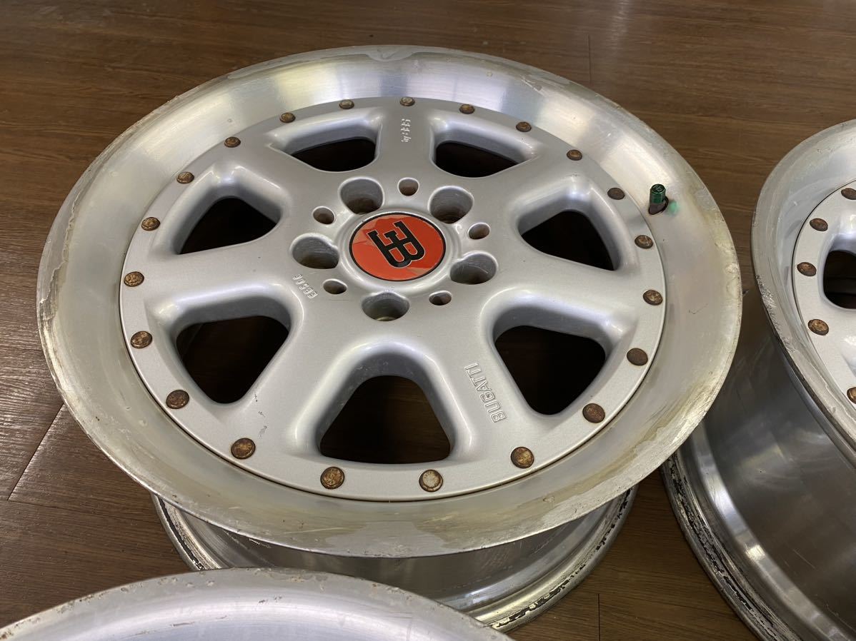 希少！BBS BUGATTI ブガッティ EB506 17インチ8J ET40 5H120 中古4本 MADE IN ITALY ...