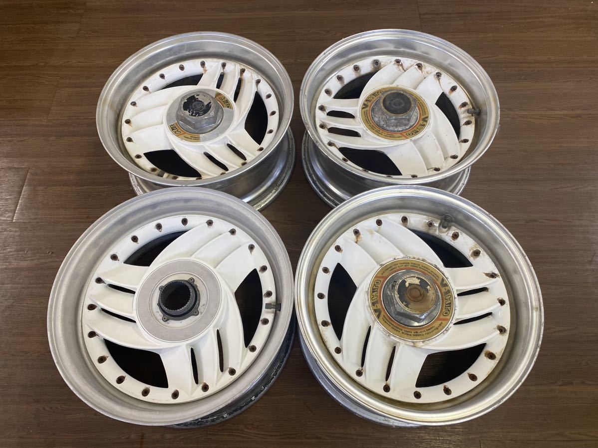 深リム 希少 当時物SSR Hiro V1-R TYPE A 15インチ 6.5JJ 4H 114.3 4本 ヒーローレーシング ...