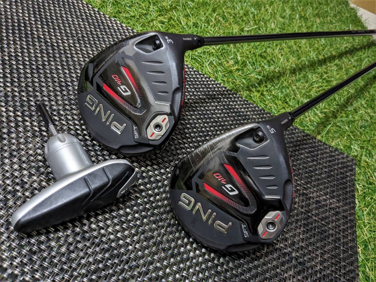 PING G410 SFT FW 特注 レディース カスタム ELDIO 40-R 3W 5W 2本 セット TFC570F S / ピン フェアウェイ エルディオ /【Buyee ...