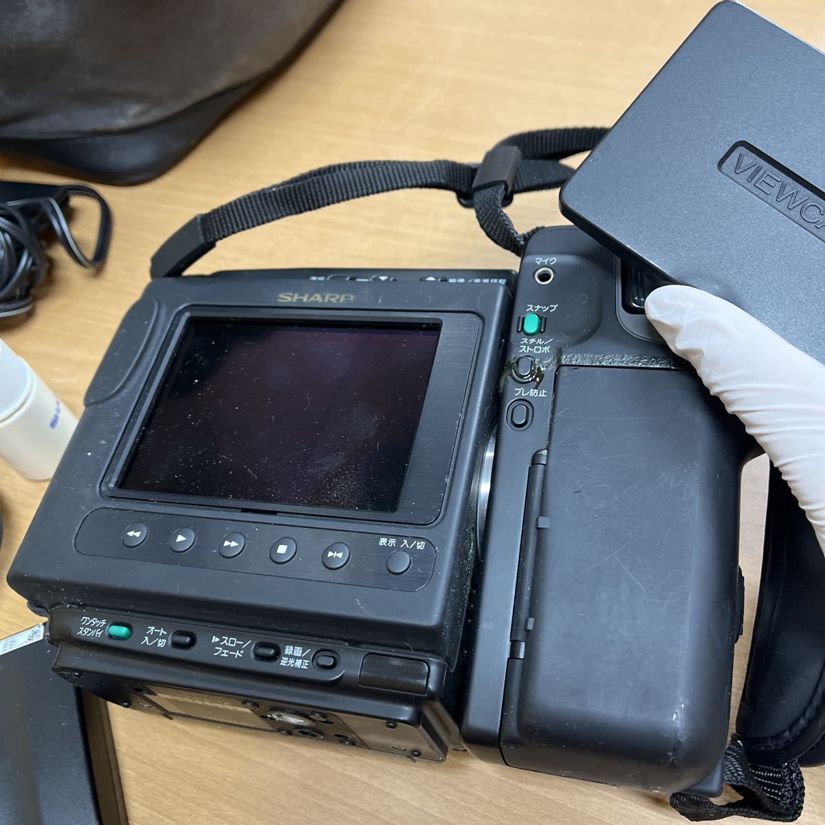 (TA-170☆80サイズ) SHARP シャープ 液晶ビデオカメラ HI8 VIEWCAM ビューカム【VL-HL2】ジャンク品 液晶8ミリ 付属品 /【Buyee】 Buyee ...