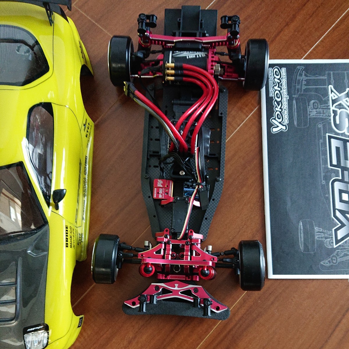 ヨコモ yd2 SX2 レッドバージョン 中古美品 ヨコモ ドリフト BL-PRO4 DRIFT SPEC 雨宮 FD3S ボディ付き /【Buyee】